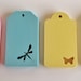 Spring Gift Tags, Butterfly Tags, Dragonfly Tags, Flower Tags, Fern ...