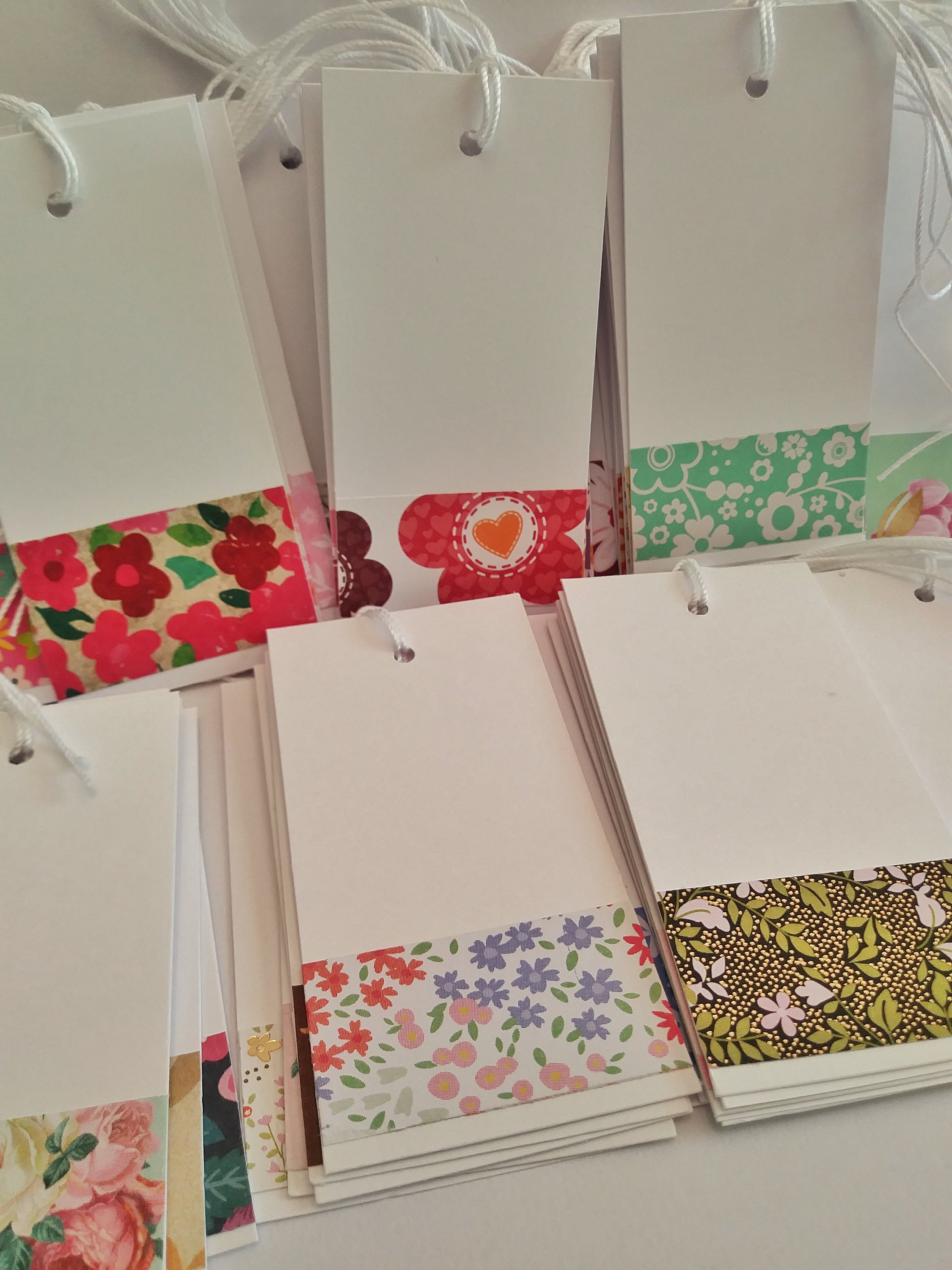 Floral Gift tags Price tags Floral Favor tags Hang Tags | Etsy