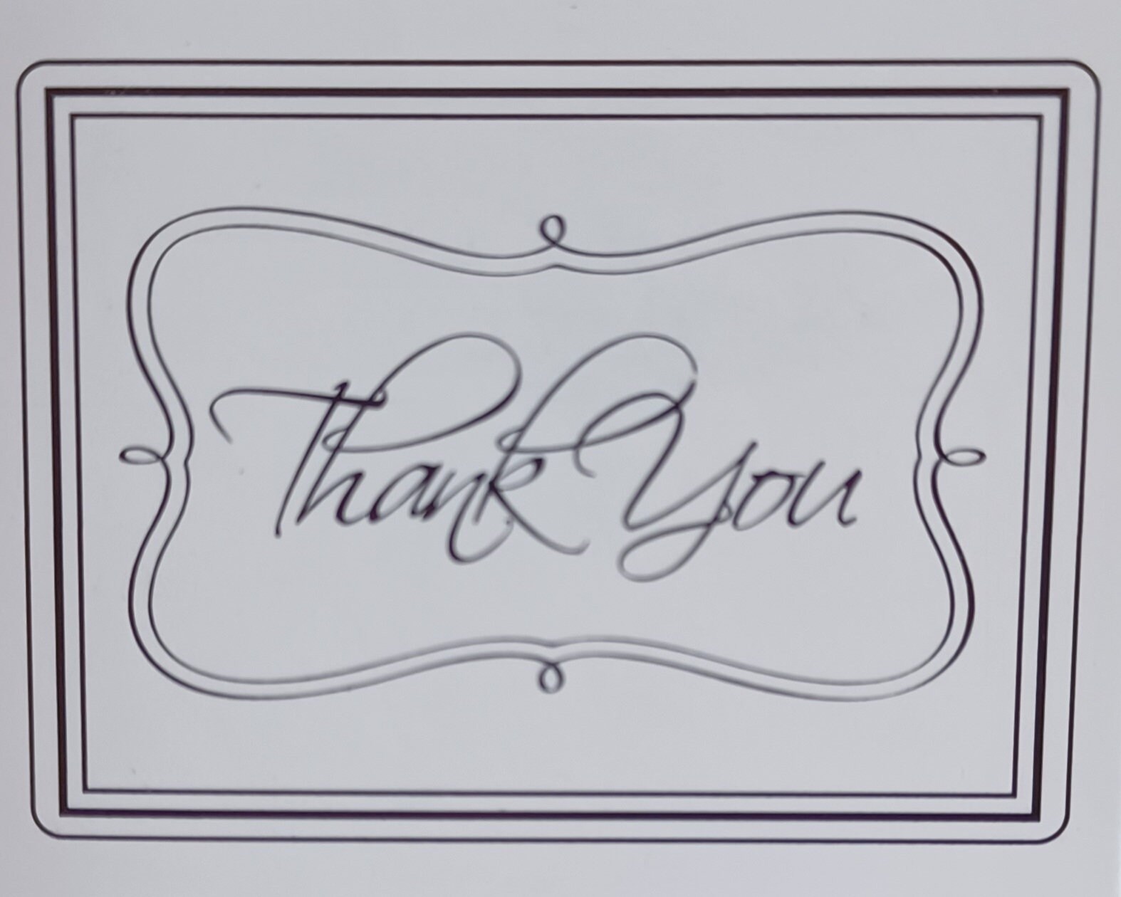 Embossing Folder, Thank You Embossing Folder, Darice Embossing Folder ...