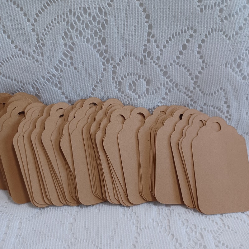 Kraft Favor Tags - Etsy
