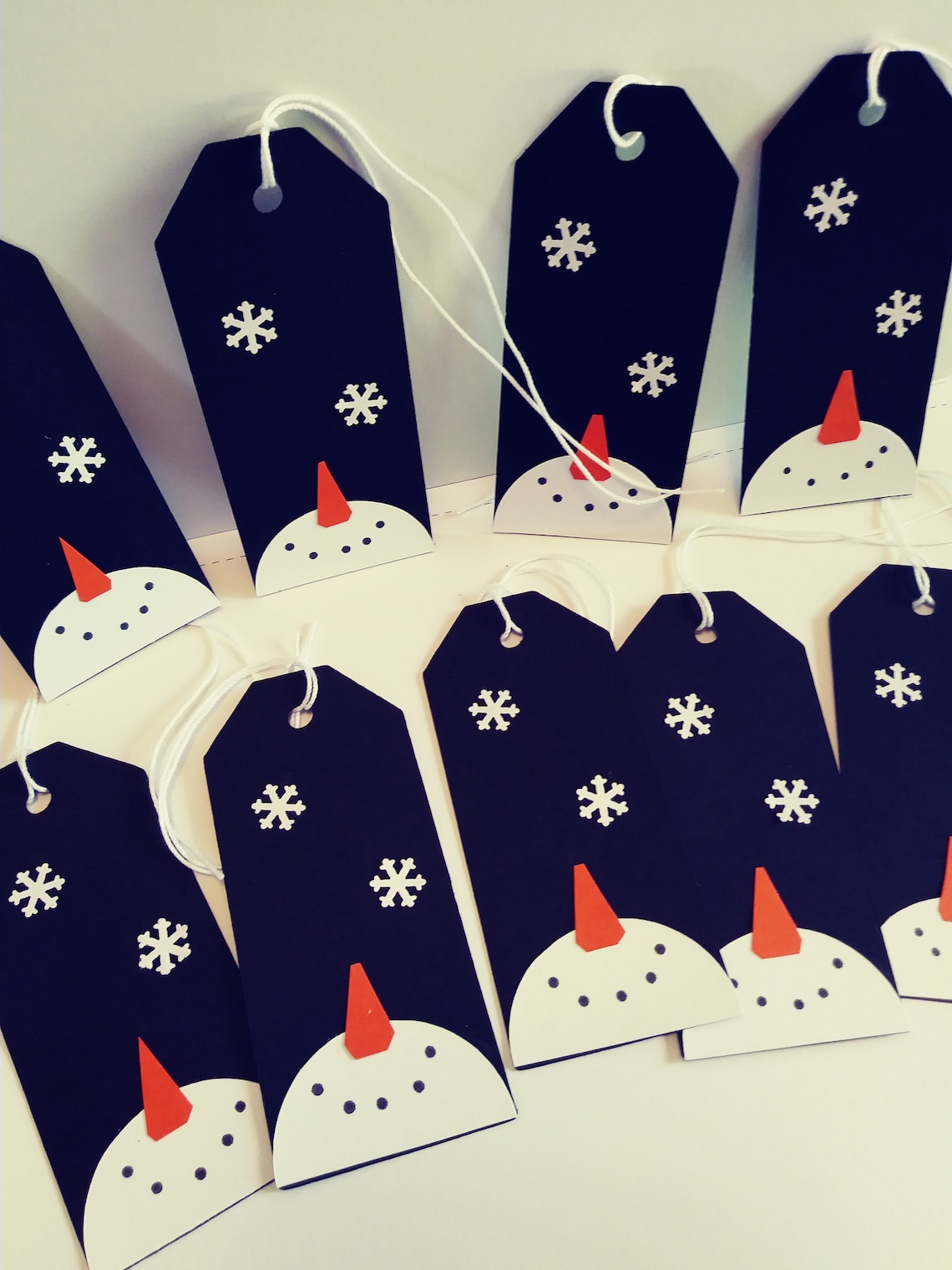 Christmas Gift Tags Snowman Tags Holiday Tags Snowman Gift - Etsy