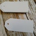 White Tags, White Gift Tags, Hang Tags, Gift Tags, Favor Tags, Price ...