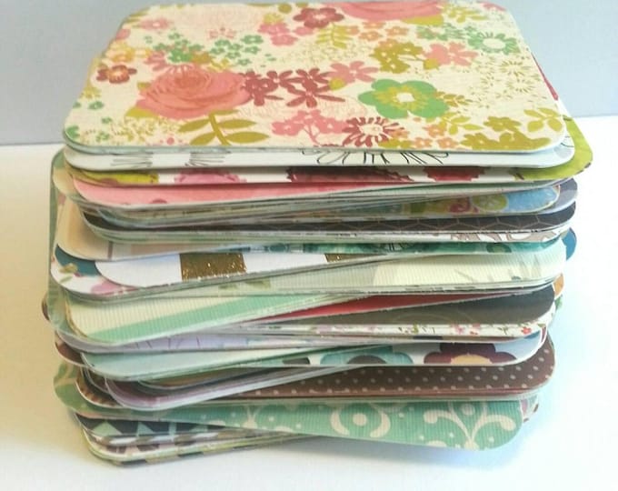 Junk Journal Cards, 3 X 4 Journal Cards, Handmade Journal Card, Journal ...