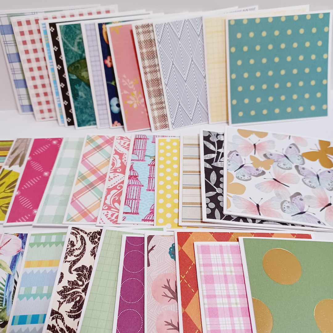 Mini Note Cards, Bulk Mini Note Cards, Variety Mini Notecards, Small ...