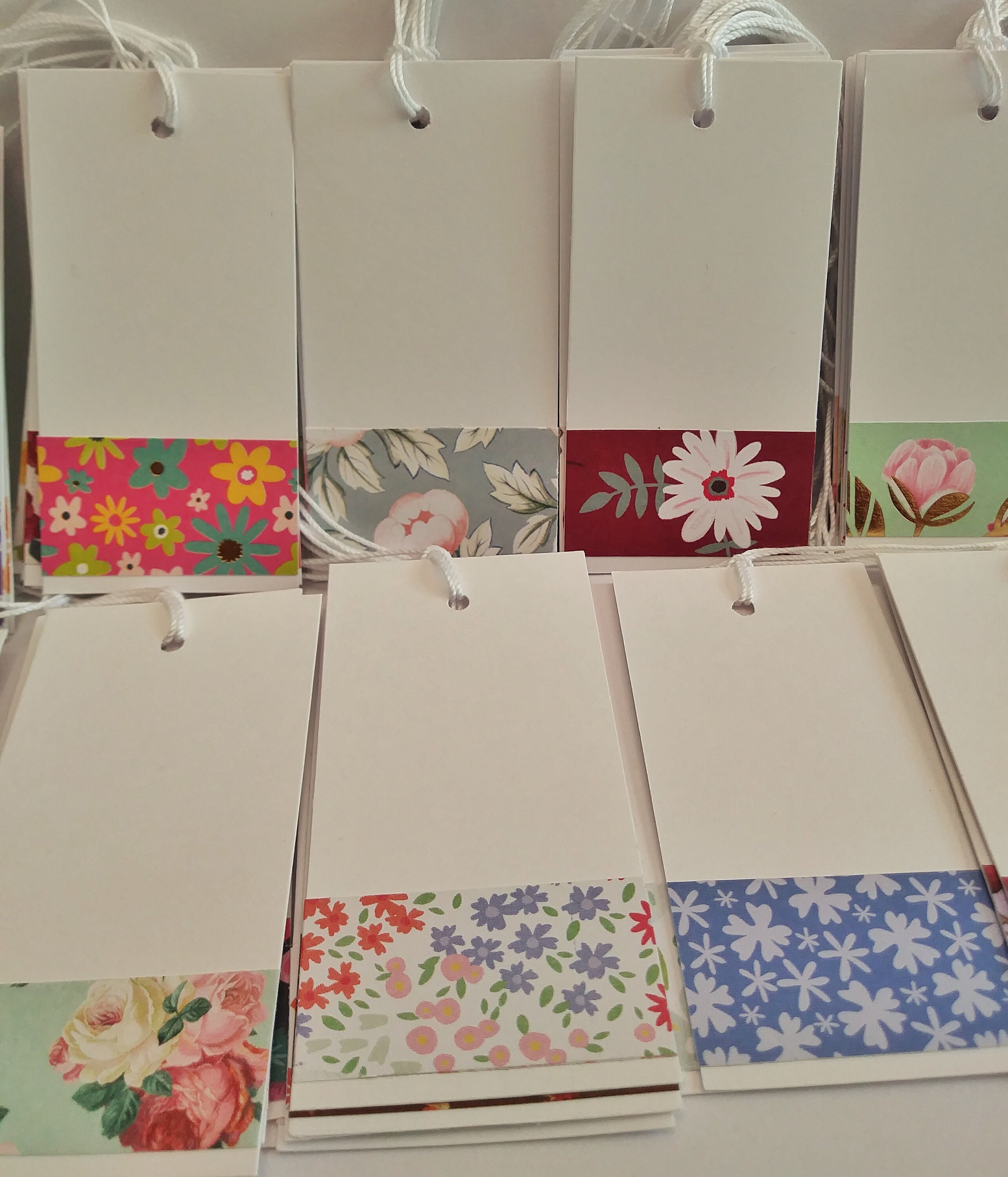 Floral Gift tags Price tags Floral Favor tags Hang Tags | Etsy