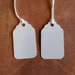 Mini Price Tags, Jewelry Tags, Gift Tags, Small Price Tags, White ...