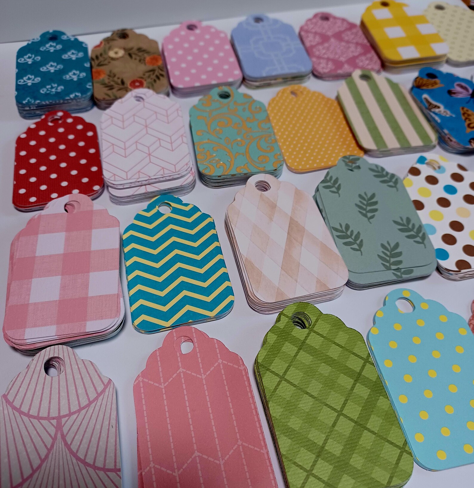 Variety Gift Tags, Bulk Gift Tags, Scrapbooking Tags, Price Tags, Gift ...