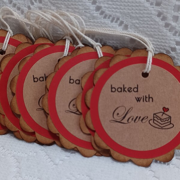 Baked Goods Tags - Etsy