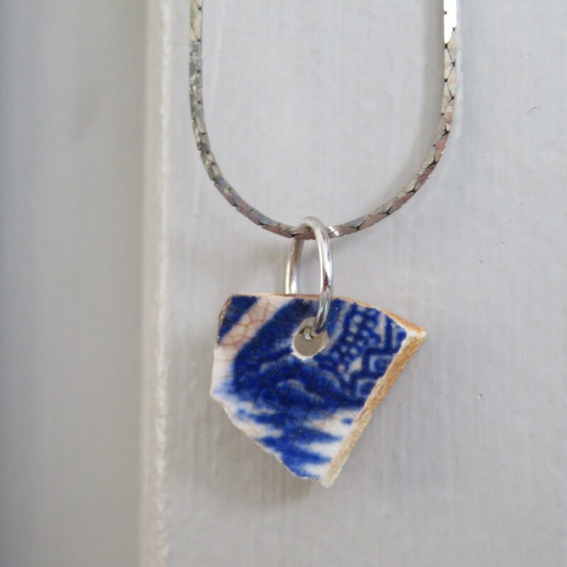 China Shard Necklace - Etsy