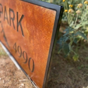 Large Custom Business Sign Double Layer Sign With Frame - Etsy