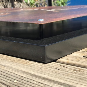 Large Custom Business Sign Double Layer Sign With Frame Framed Custom ...