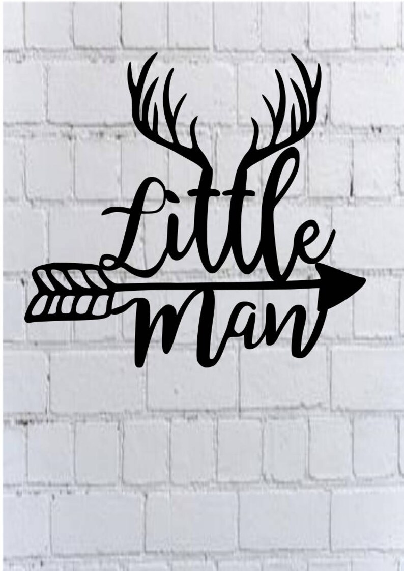 Little Man Metal Cnc Custom Sign | Etsy