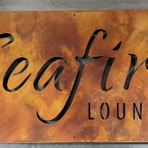 Large Metal Signs | Custom Metal Signs | Large Metal Signs | Business ...