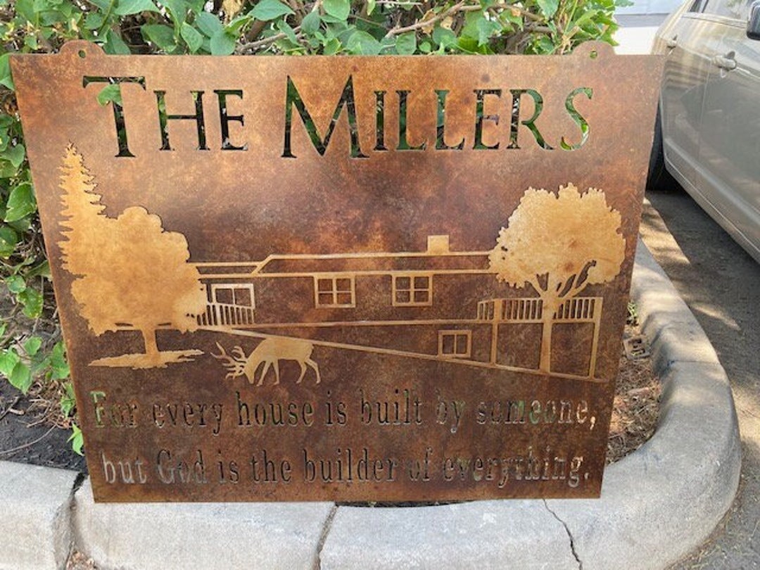 Metal Sign | Metal Signs | Double Layer Metal Signs | Personalized ...