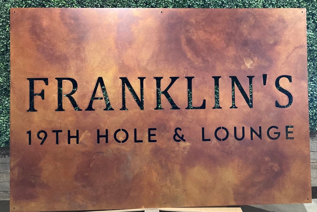 Monument Sign Metal Signs Custom Metal Signs Large Metal Signs Business ...