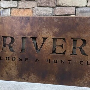 Large Metal Signs | Custom Metal Signs | Large Metal Signs | Business ...