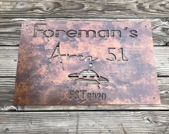 Metal Signs Custom Metal Signs Large Metal Signs Business Signs Rustic ...