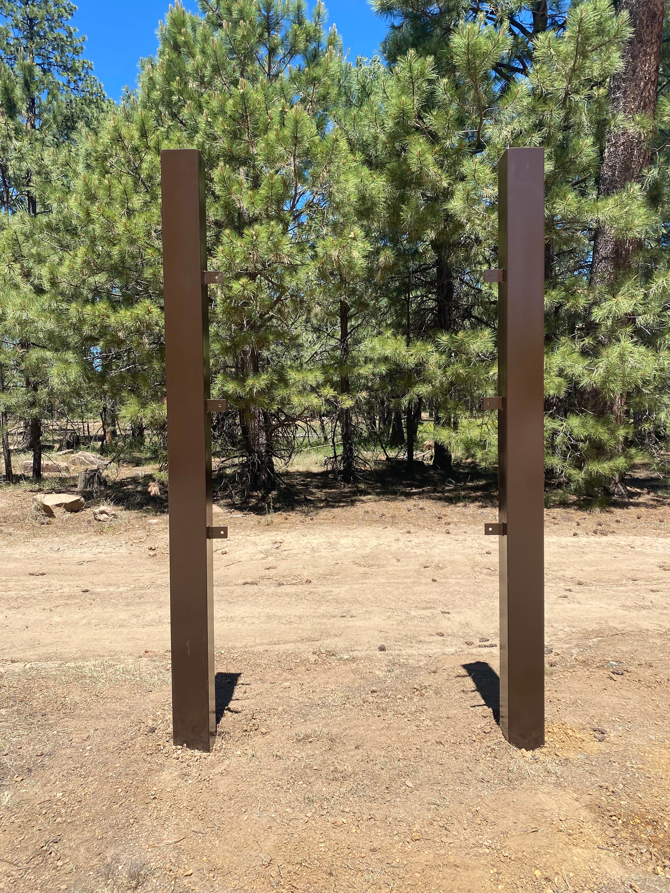 Double Panel Kiosk No Roof | Two 36”x46” Panels With 6"x6" Posts - Etsy