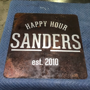 Metal Signs Large Metal Business Signs Double Layer Metal - Etsy