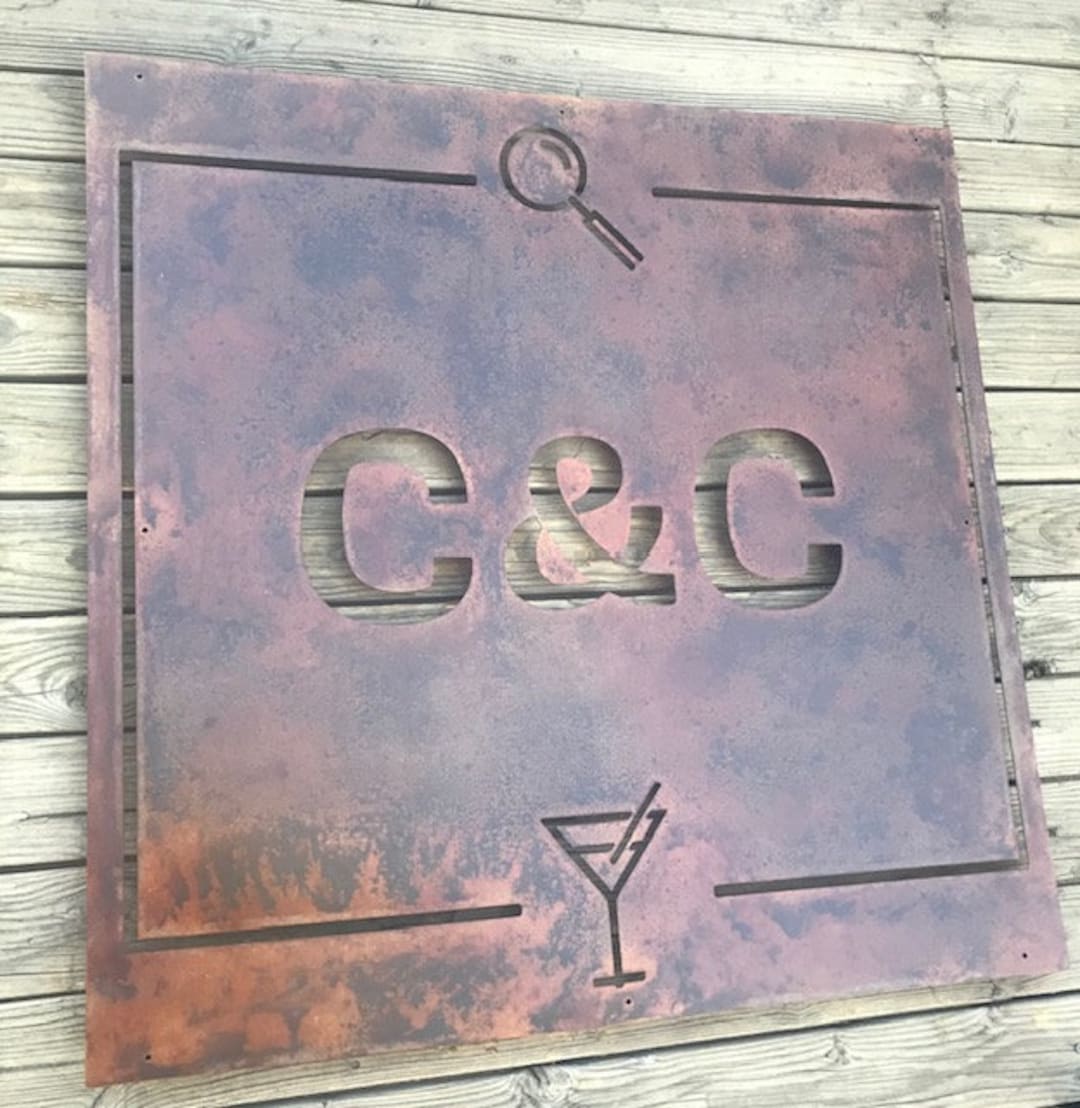 Metal Sign Custom Metal Signs Large Metal Signs Business Signs Rustic ...