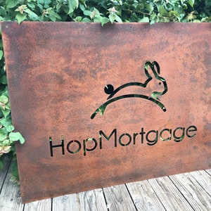 Custom Metal Signs Metal Sign Large Metal Signs Business Signs Rustic ...