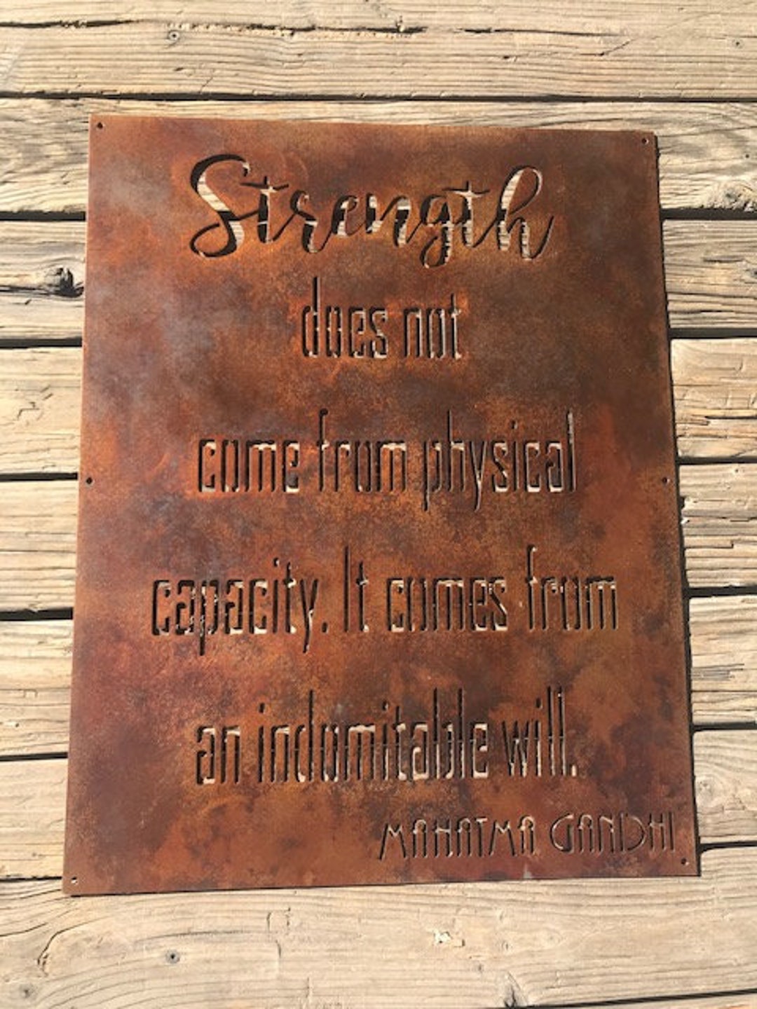 Metal Sign Custom Metal Signs Large Metal Signs Business Signs Rustic ...