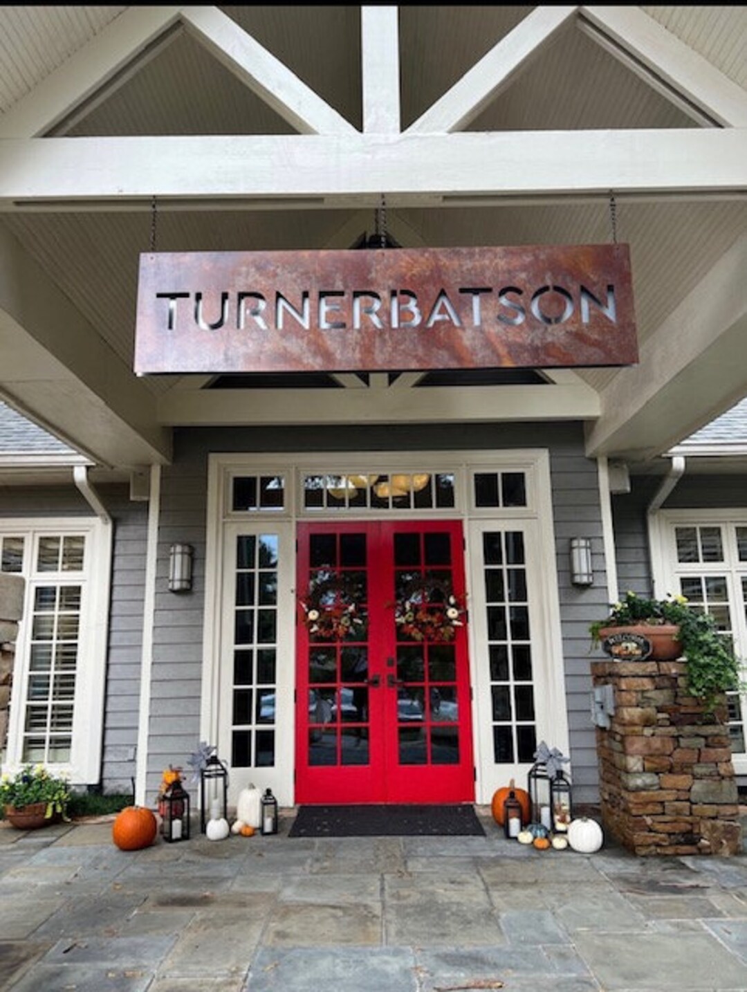 Custom Metal Business Sign Rust Metal Sign Large Metal Business Sign ...