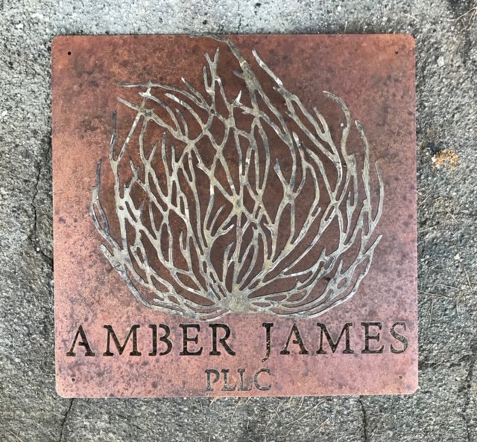 Custom Metal Business Sign | Patina Signs | Free Shipping | Made in the ...