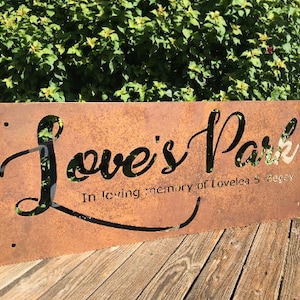 Custom Metal Signs Metal Sign Large Metal Signs Business Signs Rustic ...