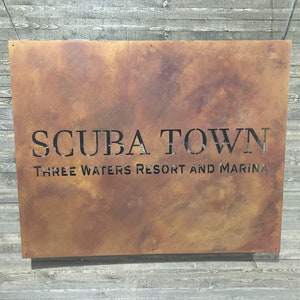 Custom HOA and Neighborhood Monument Signs Powdercoated Steel ...