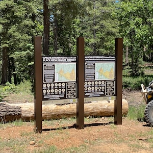 Single Panel Metal Kiosks - Etsy