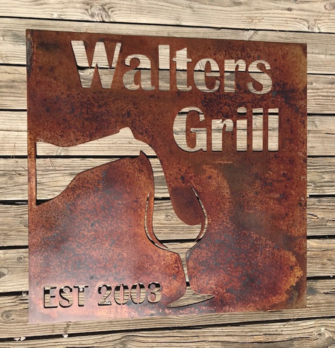 Metal Sign | Custom Metal Signs | Large Metal Signs | Business Signs ...