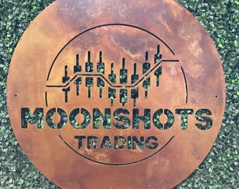 Metal Sign Custom Metal Sign Large Metal Signs Business Signs Rustic ...