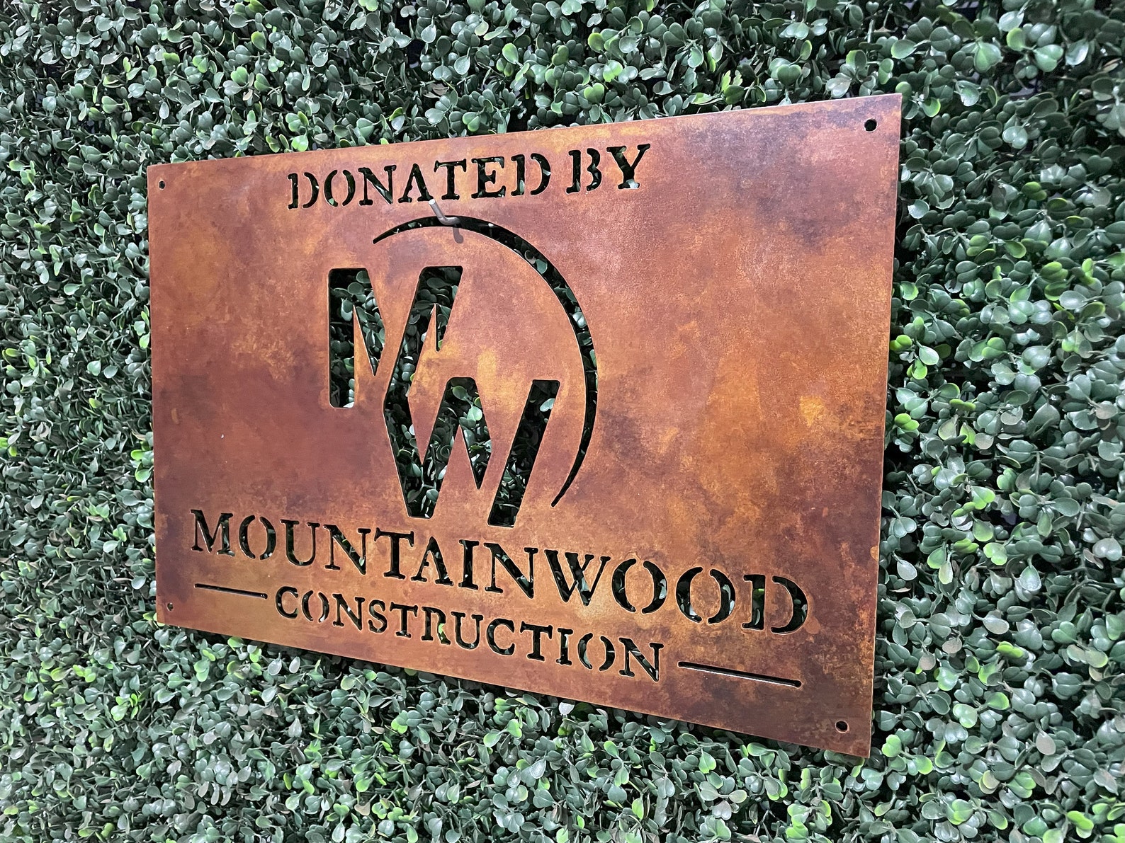 Custom HOA and Neighborhood Monument Signs Powdercoated Steel ...