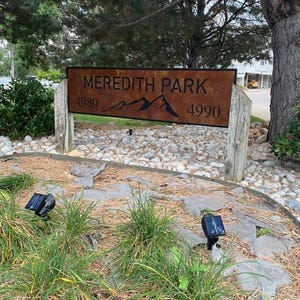 Custom HOA and Neighborhood Monument Signs Powdercoated Steel ...
