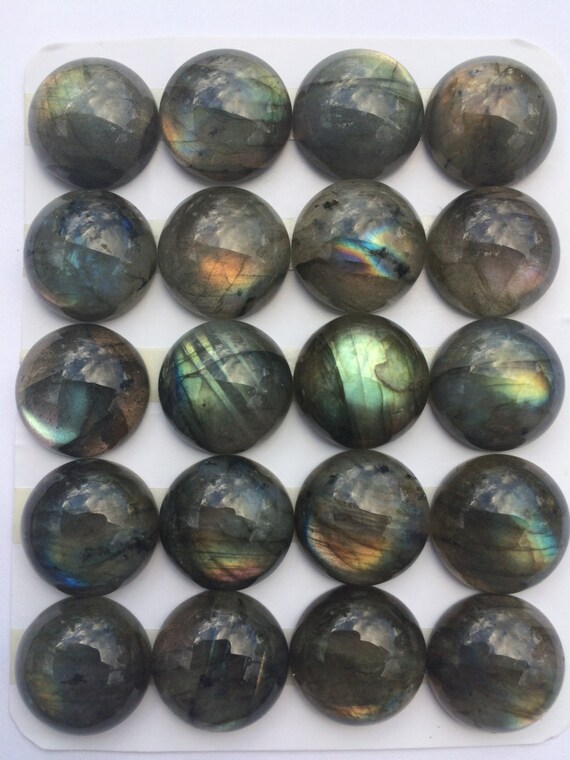 Labradorite Round Cabochon A 14 Mm | Etsy