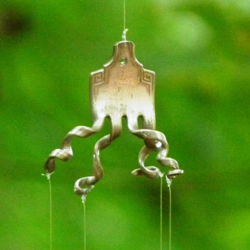 Spoon Wind Chime - Etsy