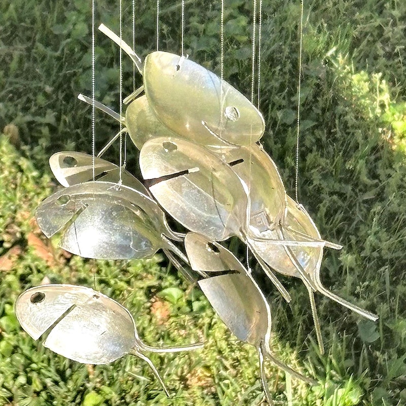 Outdoor Spoon Chimes - Etsy UK
