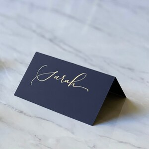 Handwritten Calligraphy Name Cards for Wedding Calligraphy Wedding ...