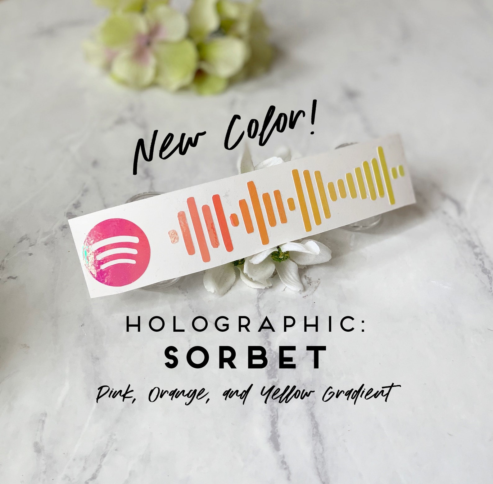 Vinyl Decal Rick Roll Spotify Code Music Code Vinyl | Etsy