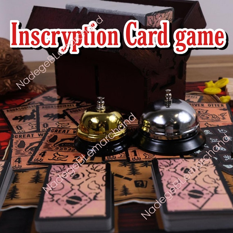 Inscryption Card Game Includes 363 Cards With Game Board and Maps ...