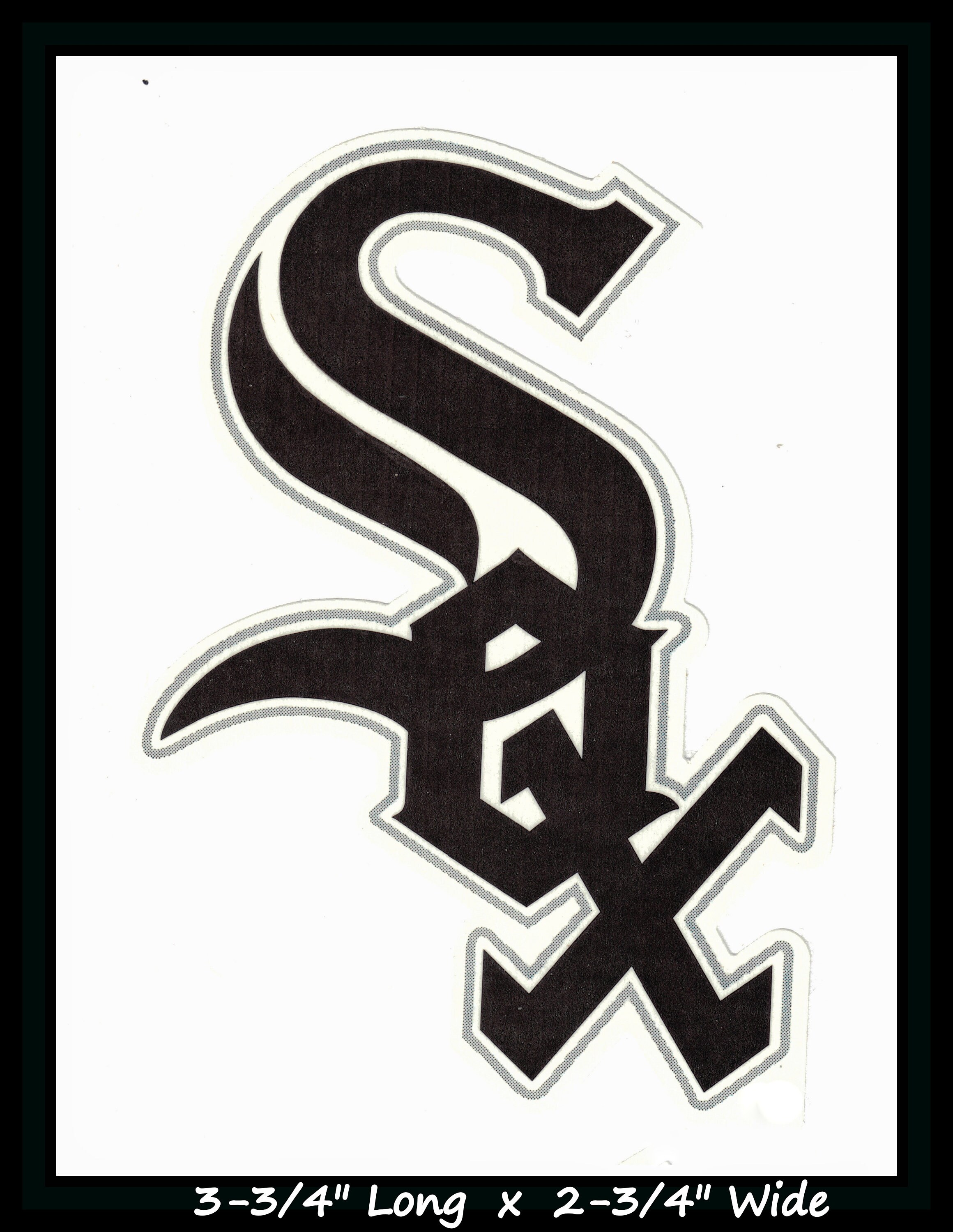 Embellishments Craft Supplies & Tools Chicago White Sox Sticker ...