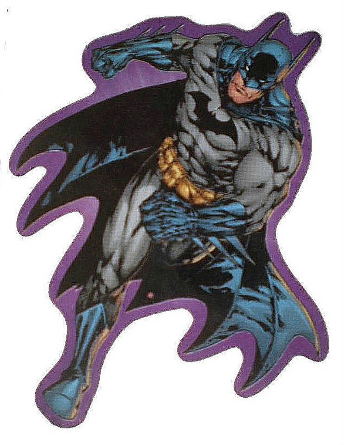 Batman Sticker..bat Man Sticker..dc Comics Decals..justice - Etsy