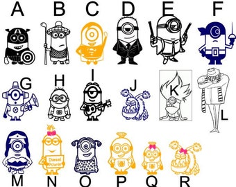 Minion decal | Etsy
