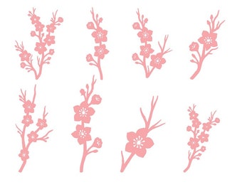 Cherry Blossoms Sakura Vinyl Decal Sheet - Etsy