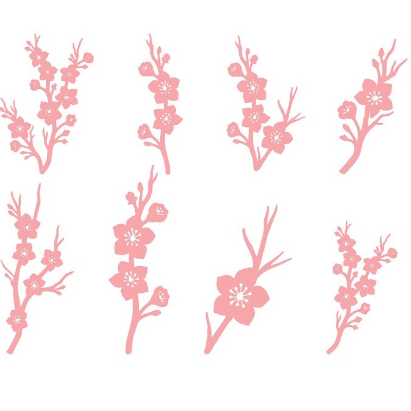 Cherry Blossom Decal - Etsy