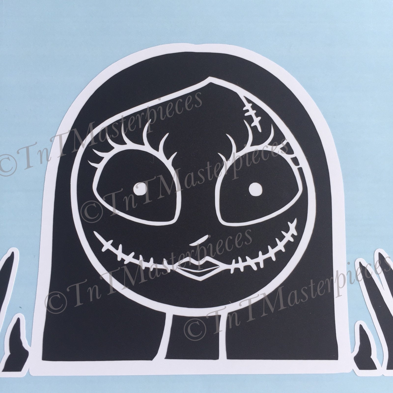 Jack Skellington Sally Layered Vinyl Decal/bumper | Etsy