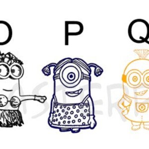 Minions Vinyl Decals - Etsy