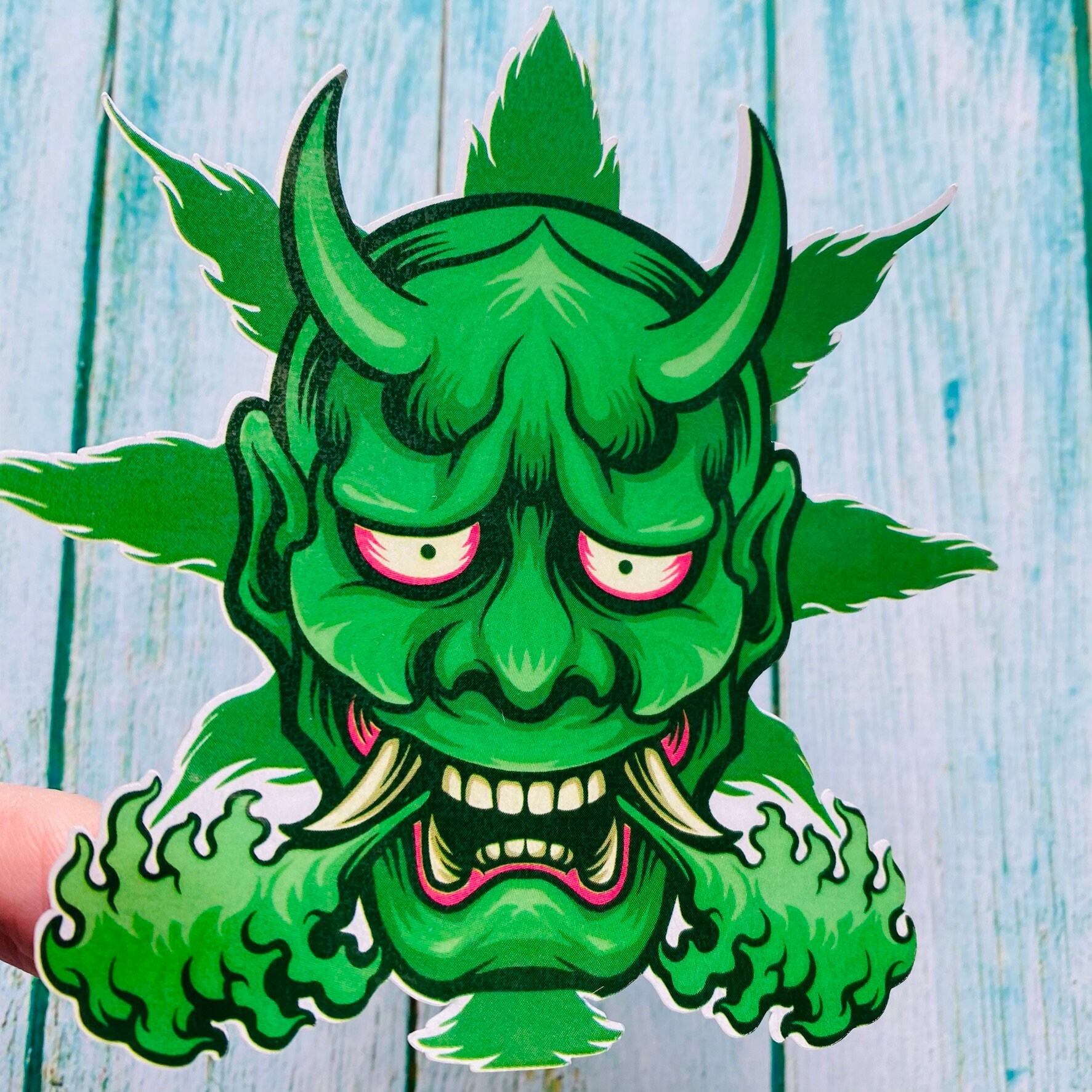 Marijuana Demon / 420/ Vinyl Decal / Sticker - Etsy