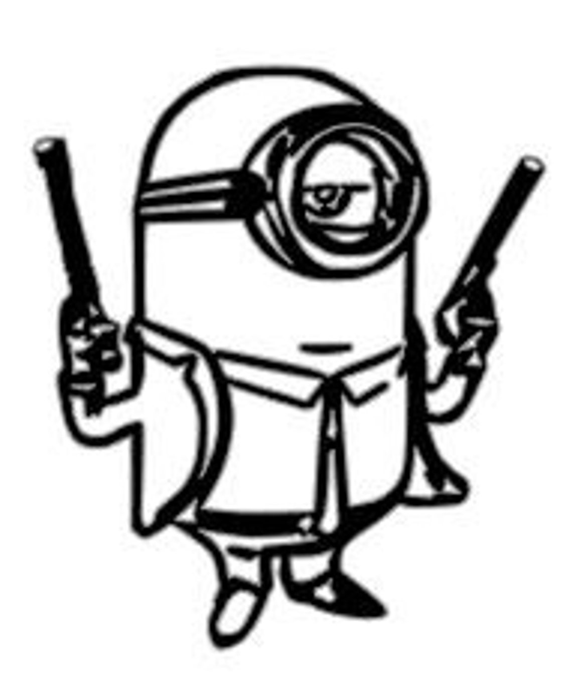 Minions Vinyl Decals | Etsy